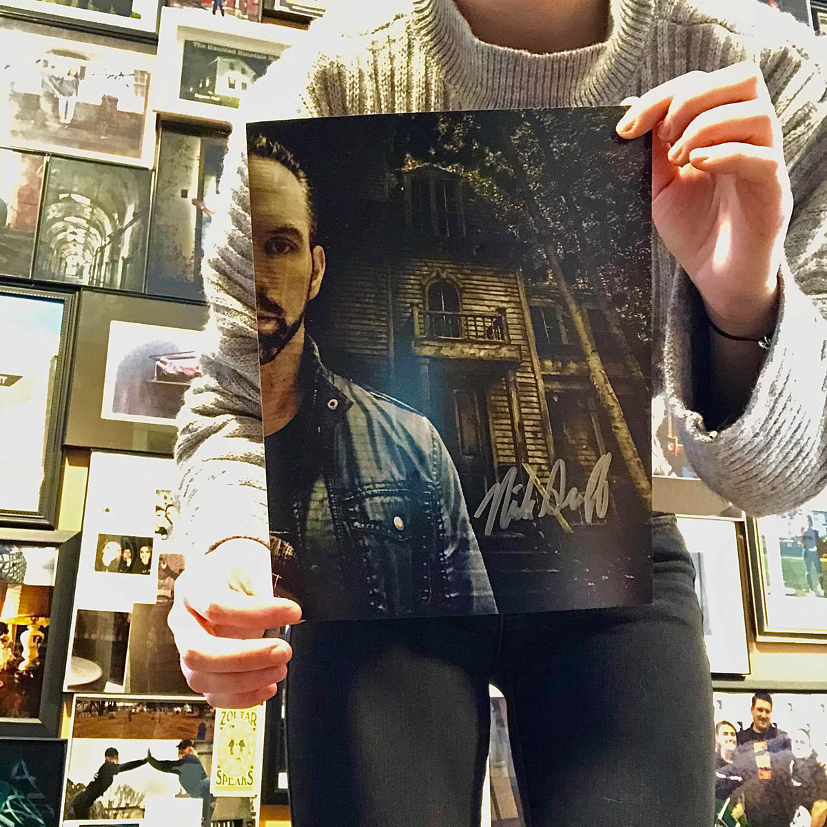 8x10 Nick Groff Haunted House Photo Autographed by Nick – Nick Groff Merch